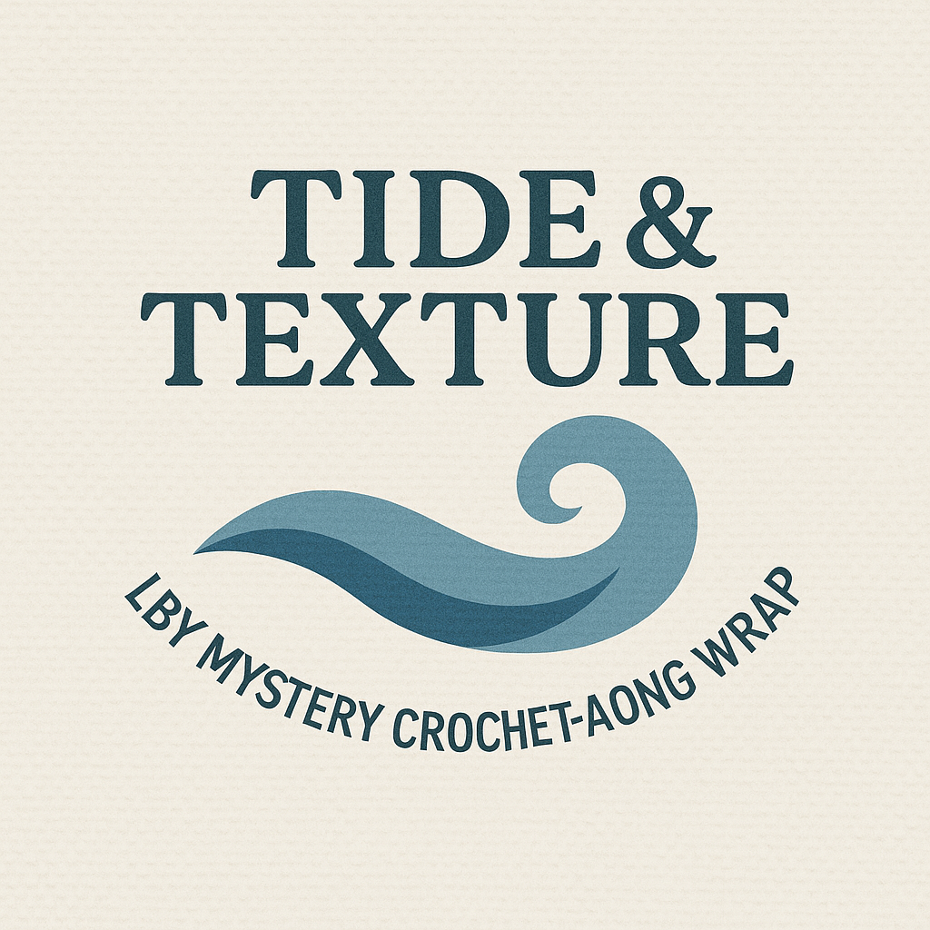 Tide & Texture Crochet Wrap: Week 1 – 1 More Row Designs